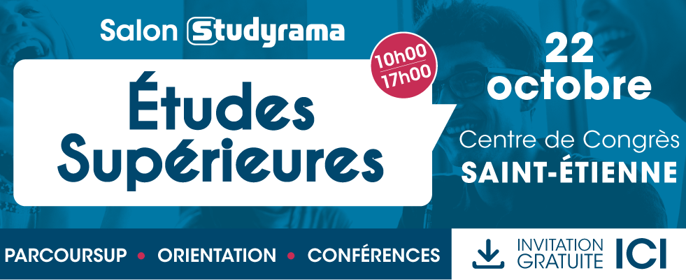 Salon Studyrama des études supérieures 2022 de Saint-Etienne ...
